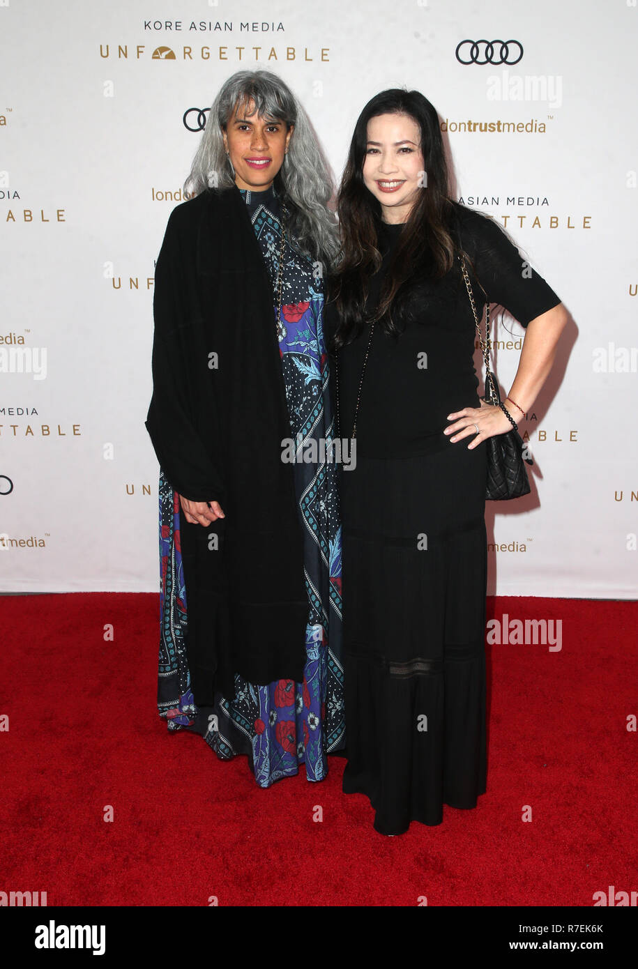 California, USA. 8th Dec, 2018. Mimi Valdes, Nina Yang Bongiovi, at ...