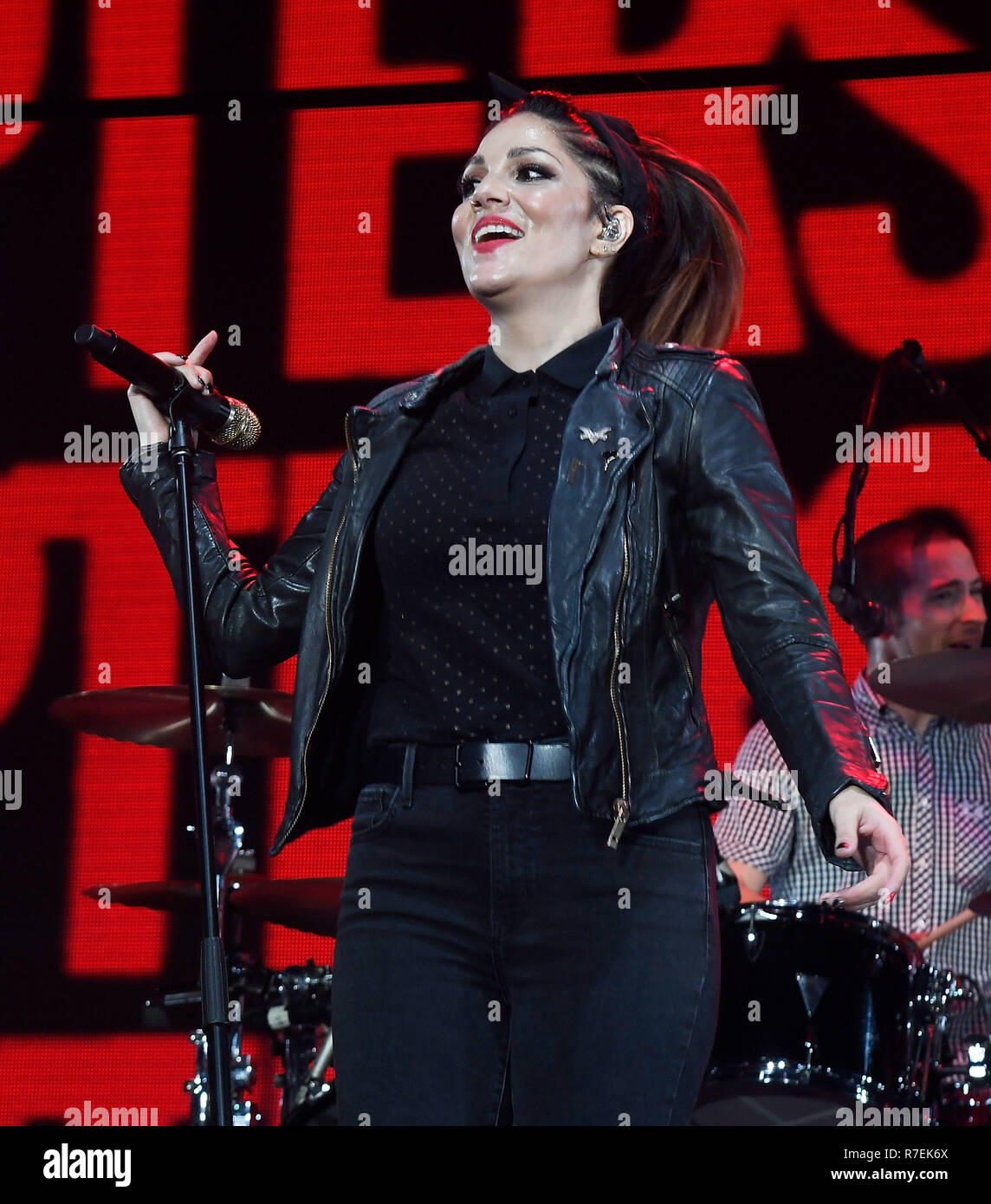 California, USA. 8th Dec 2018. Aimee Allen of The Interrupters performs ...