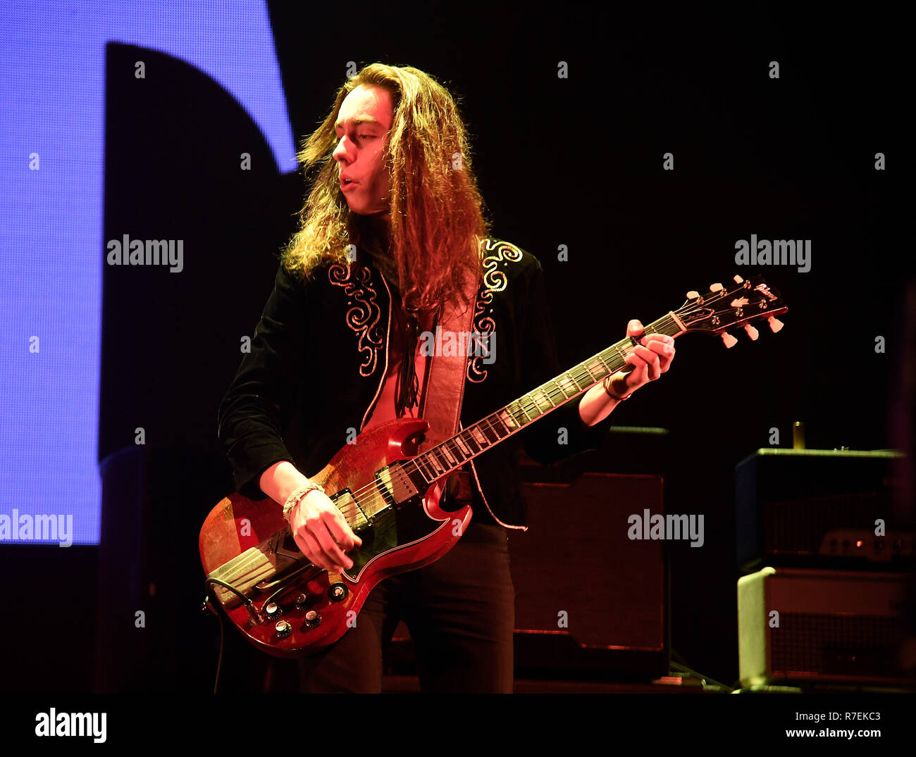 Jake kiszka of greta van fleet hi-res stock photography and images - Alamy