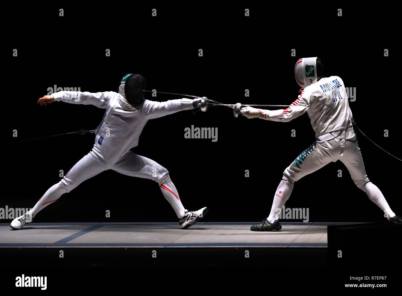 Tokyo, Japan. 9th Dec, 2018. (L-R) Inochi Ito, Kazuyasu Minobe ...