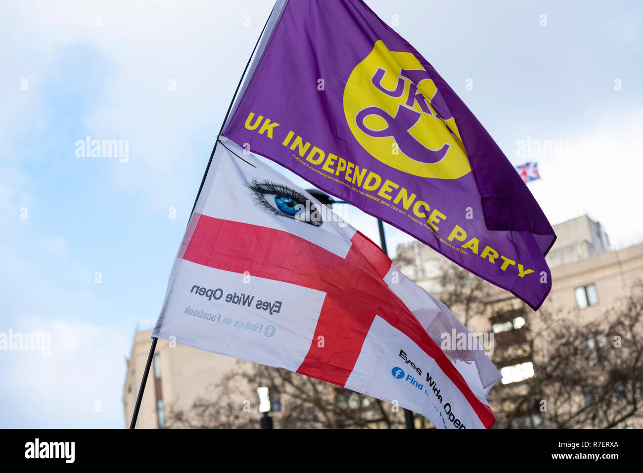 Ukip flag hi-res stock photography and images - Alamy