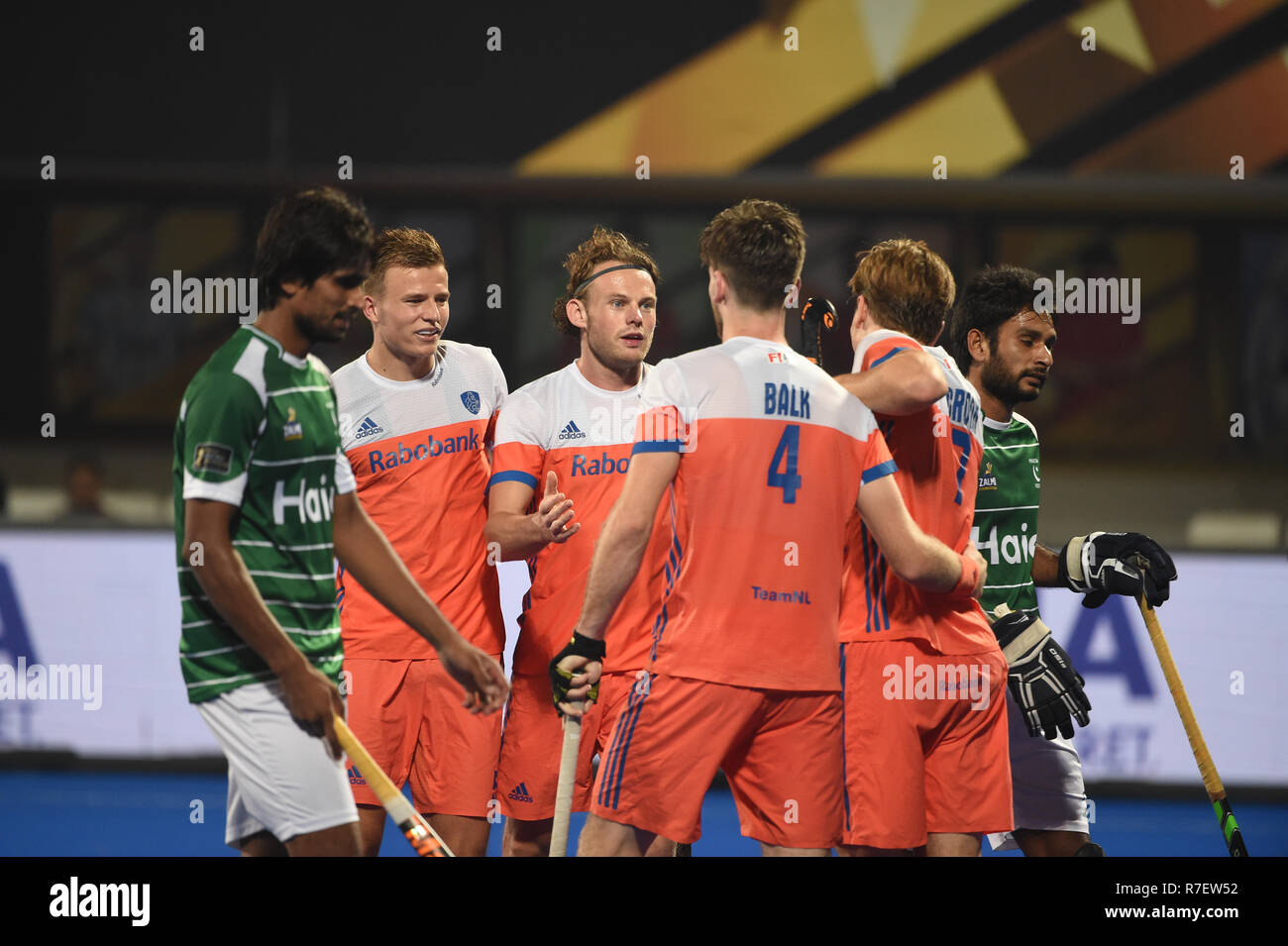 Bhubaneswar, India 09 december 2018 Fieldhockey Worldchampionships ...