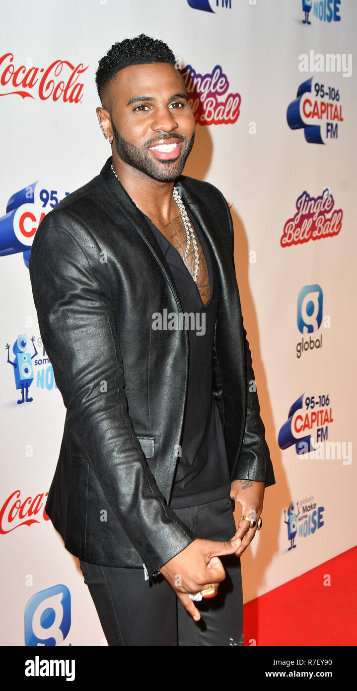 Jason Derulo arrives at Capital's Jingle Bell Ball with Coca-Cola at ...