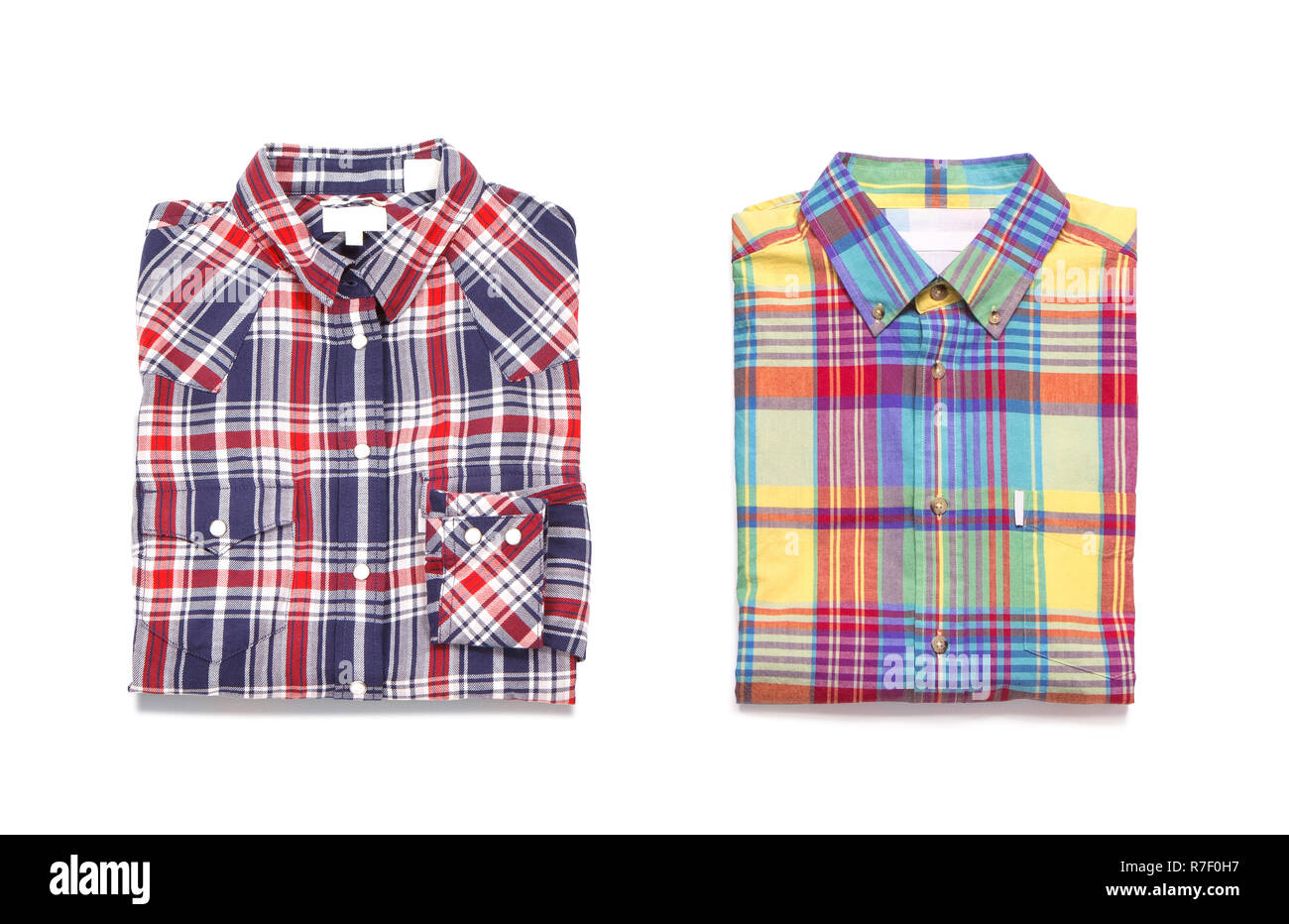 Checkered blue shirt hi-res stock photography and images - Alamy
