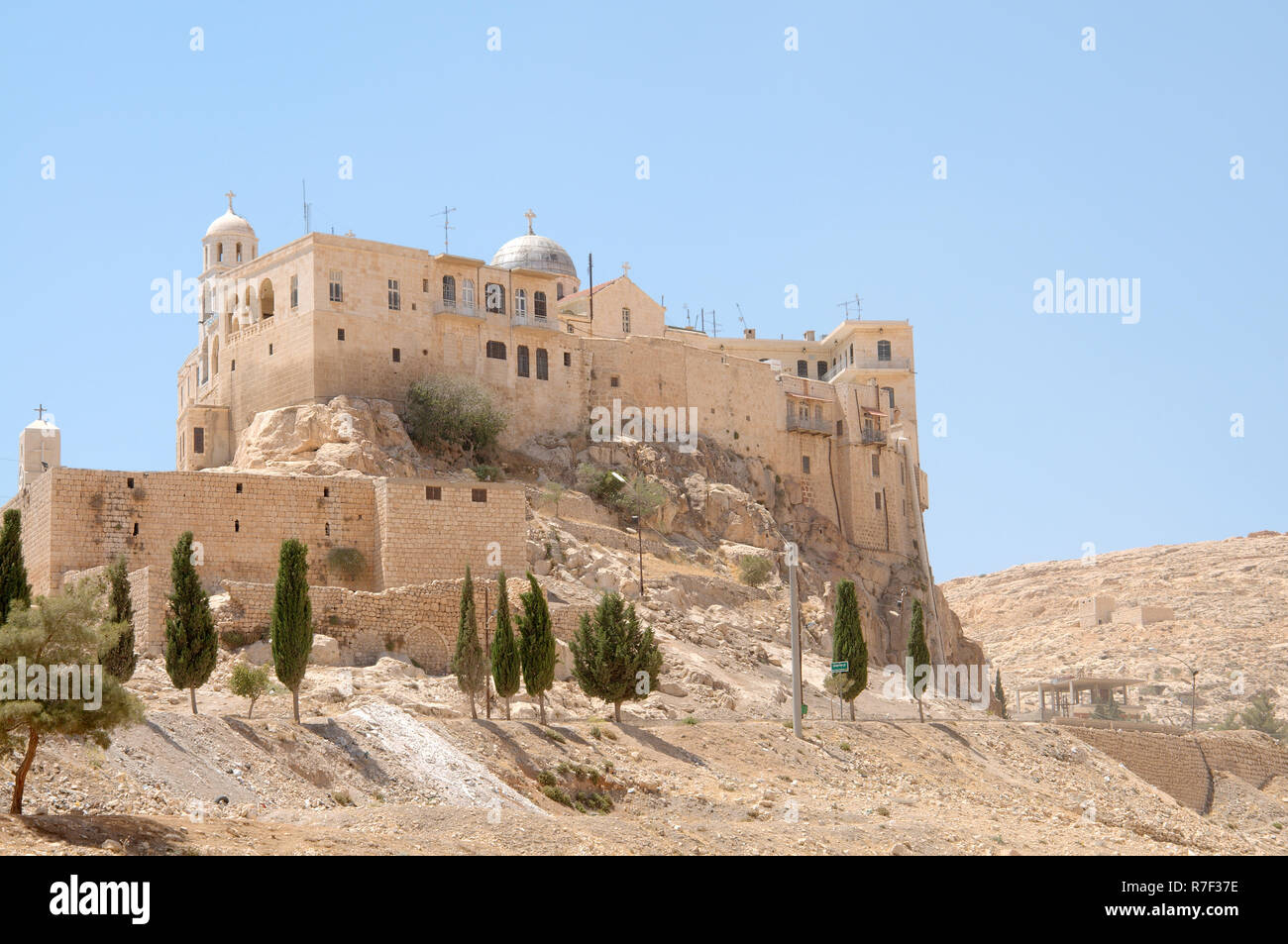 Our Lady of Saidnaya Monastery, Saidnaya, Syria Stock Photo - Alamy