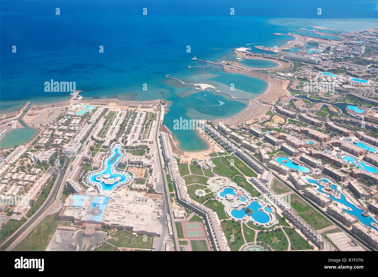 Egypt red sea aerial view hi-res stock photography and images - Alamy