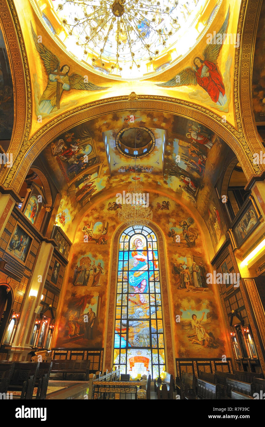 Coptic Orthodox church All Saints who live in Heavens, El Samaaeyeen ...