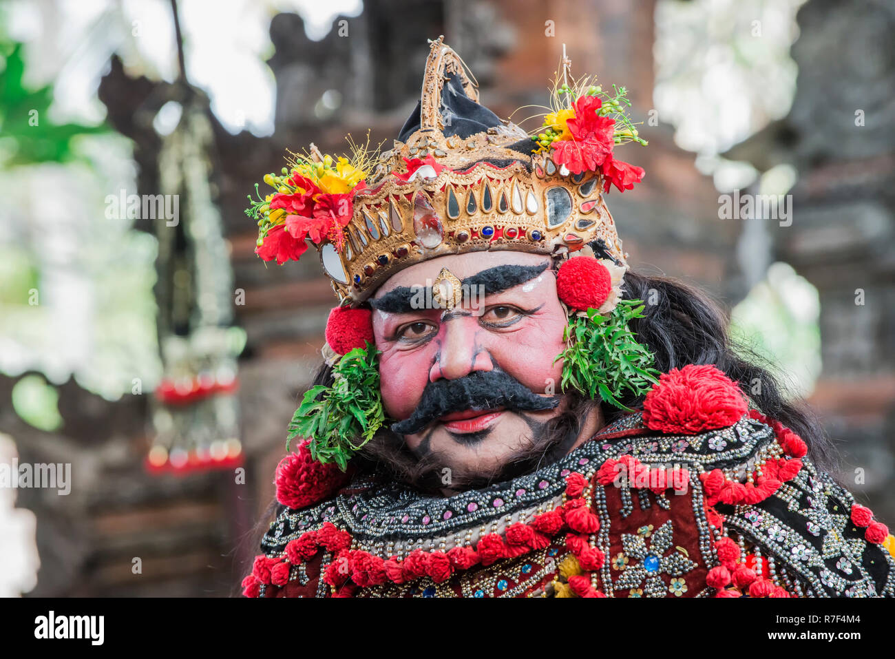 Barong and Kris Dance, traditional Balinese dance, Ubud, Bali ...