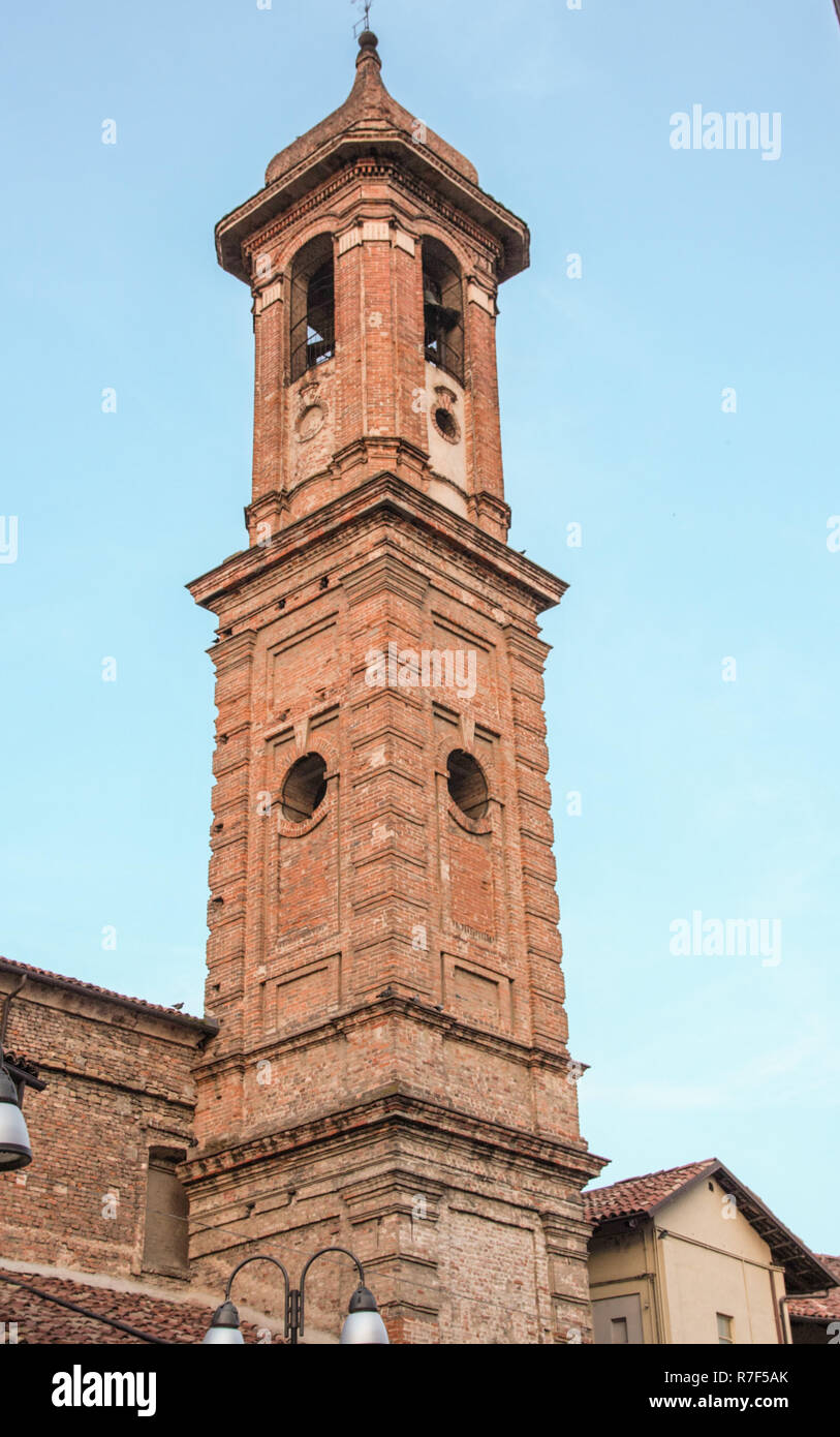 The town of Alba and its towers, Piemonte, Italy Stock Photo - Alamy