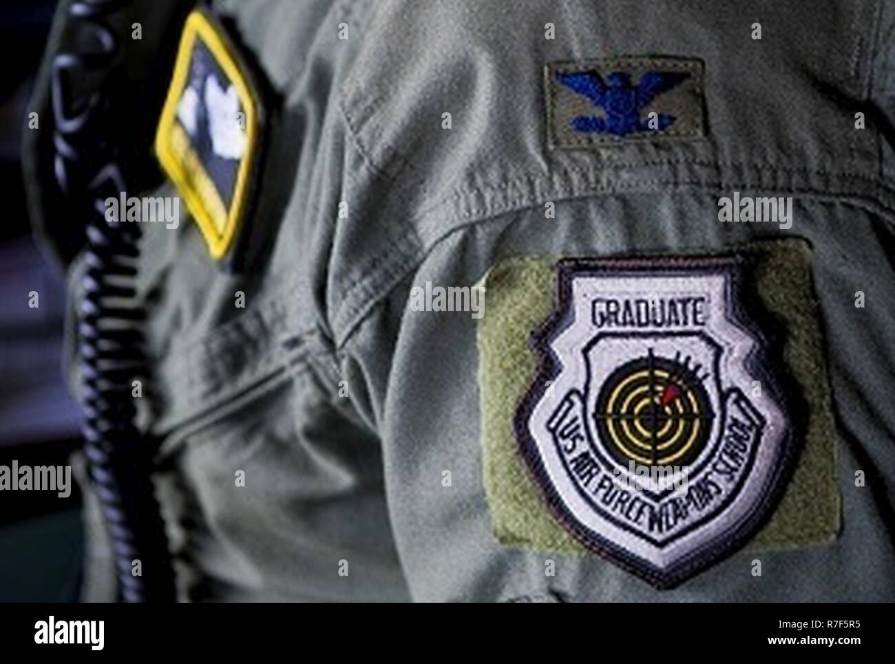 Rank and U.S. Air Force Weapons School Graduate badge of Col. Neil R ...
