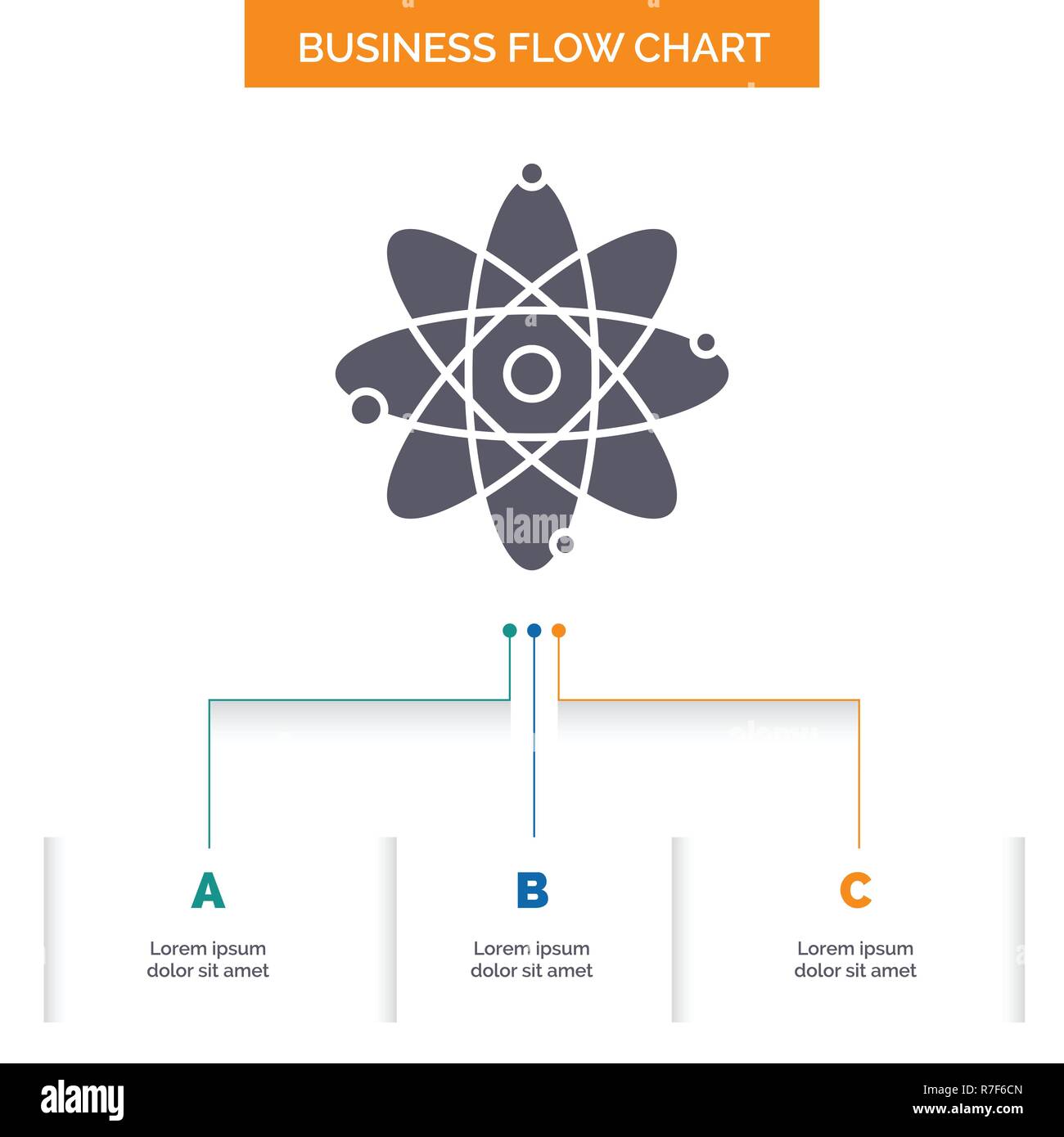 Molecule model chart Stock Vector Images - Alamy