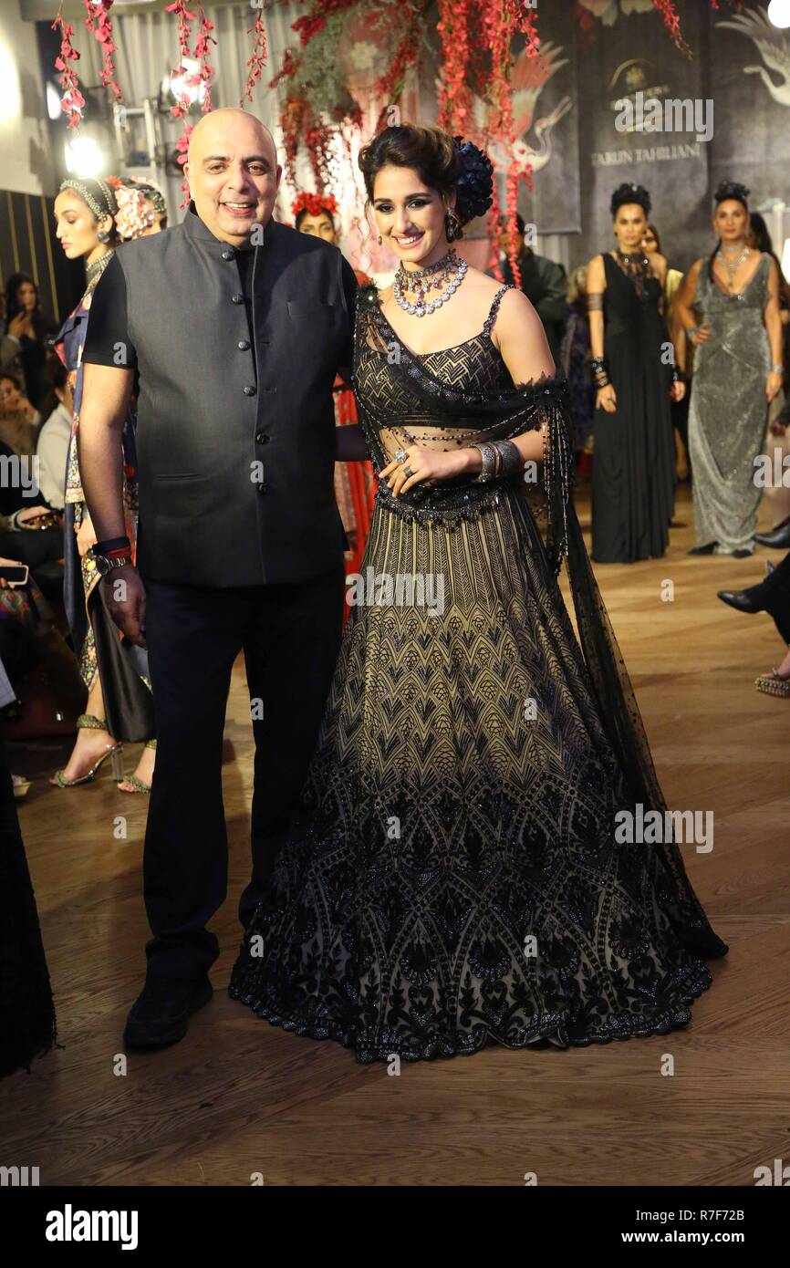 New Delhi, India. 07th Dec, 2018. Bollywood actress Disha Patani walk ...