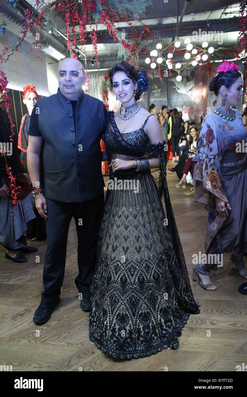 New Delhi, India. 07th Dec, 2018. Bollywood actress Disha Patani walk ...