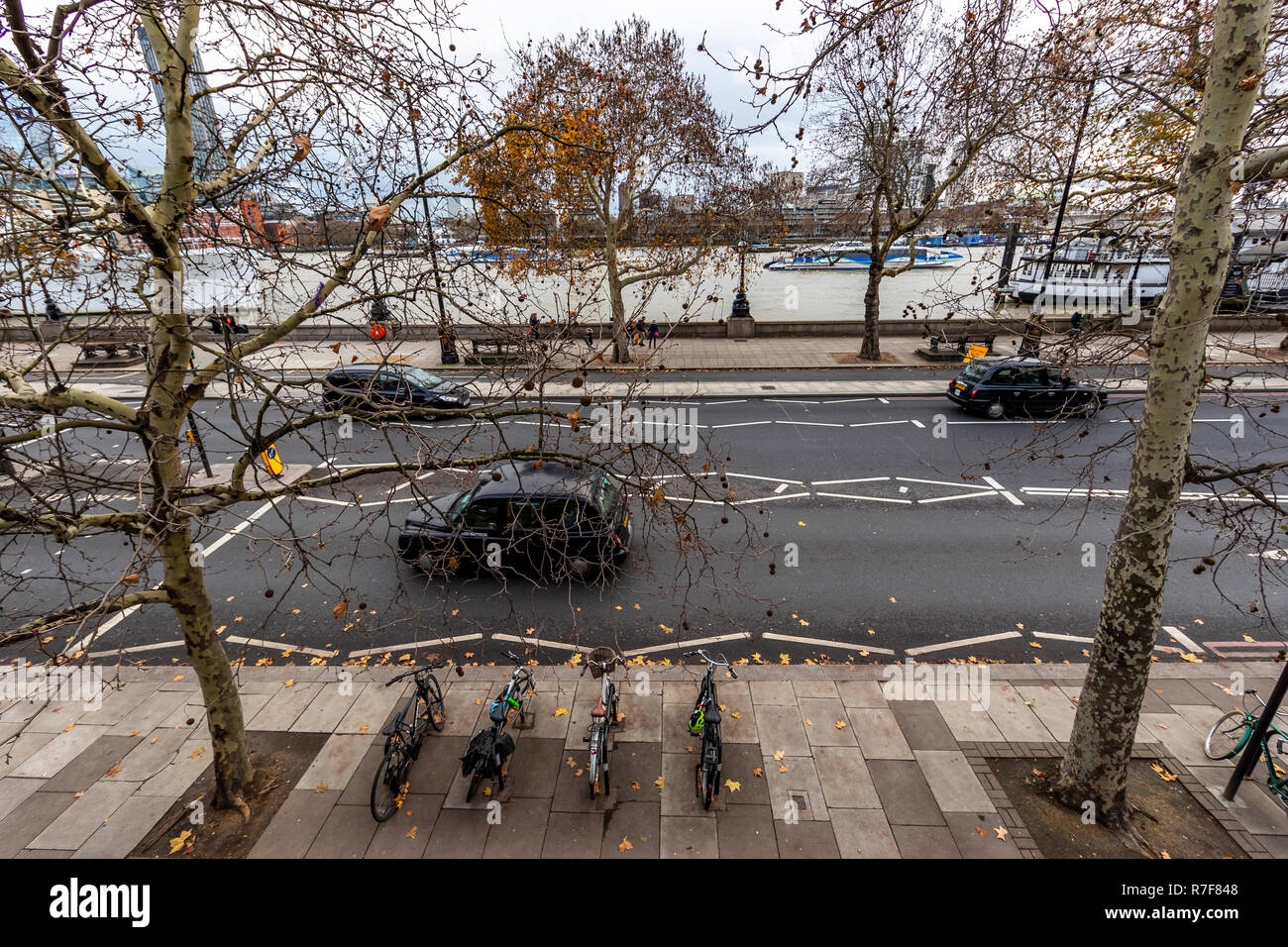 Temple Underground station on the Victoria Embankment, London. UK Stock ...