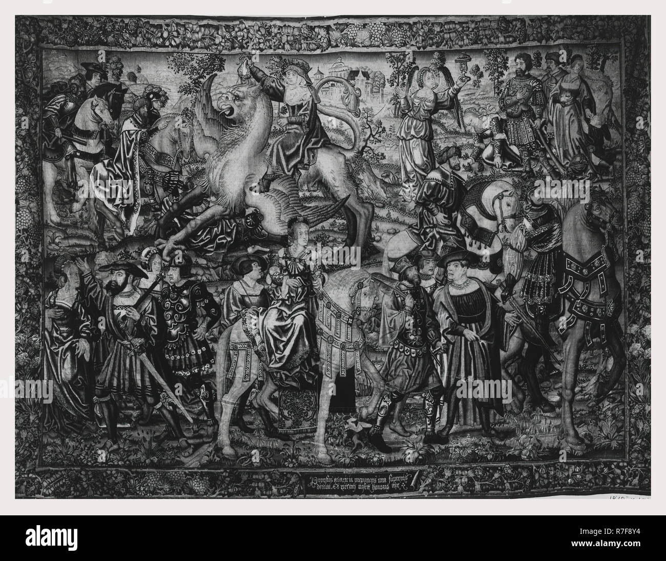 Triumphal procession of Avarice Stock Photo - Alamy