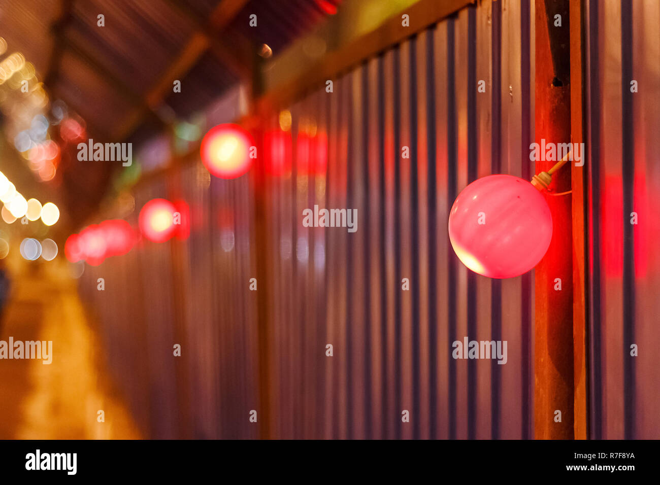 Red warning light for construction site hi-res stock photography and ...