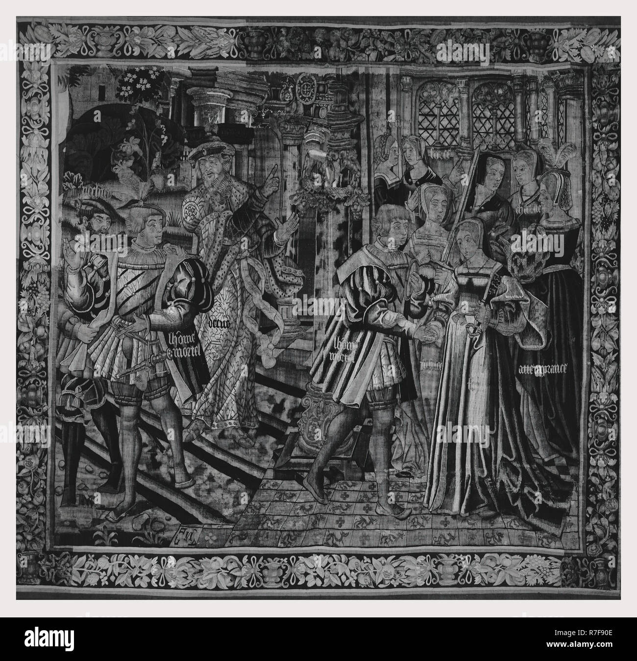 Allegory of Mortal Man Stock Photo - Alamy