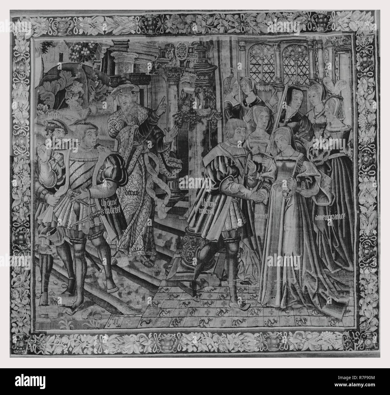 Allegory of Mortal Man Stock Photo - Alamy