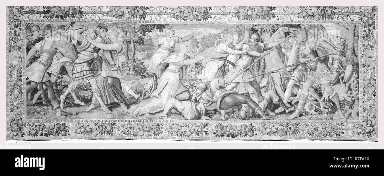 Sabine women stop fighting between Romans and Sabines Stock Photo - Alamy