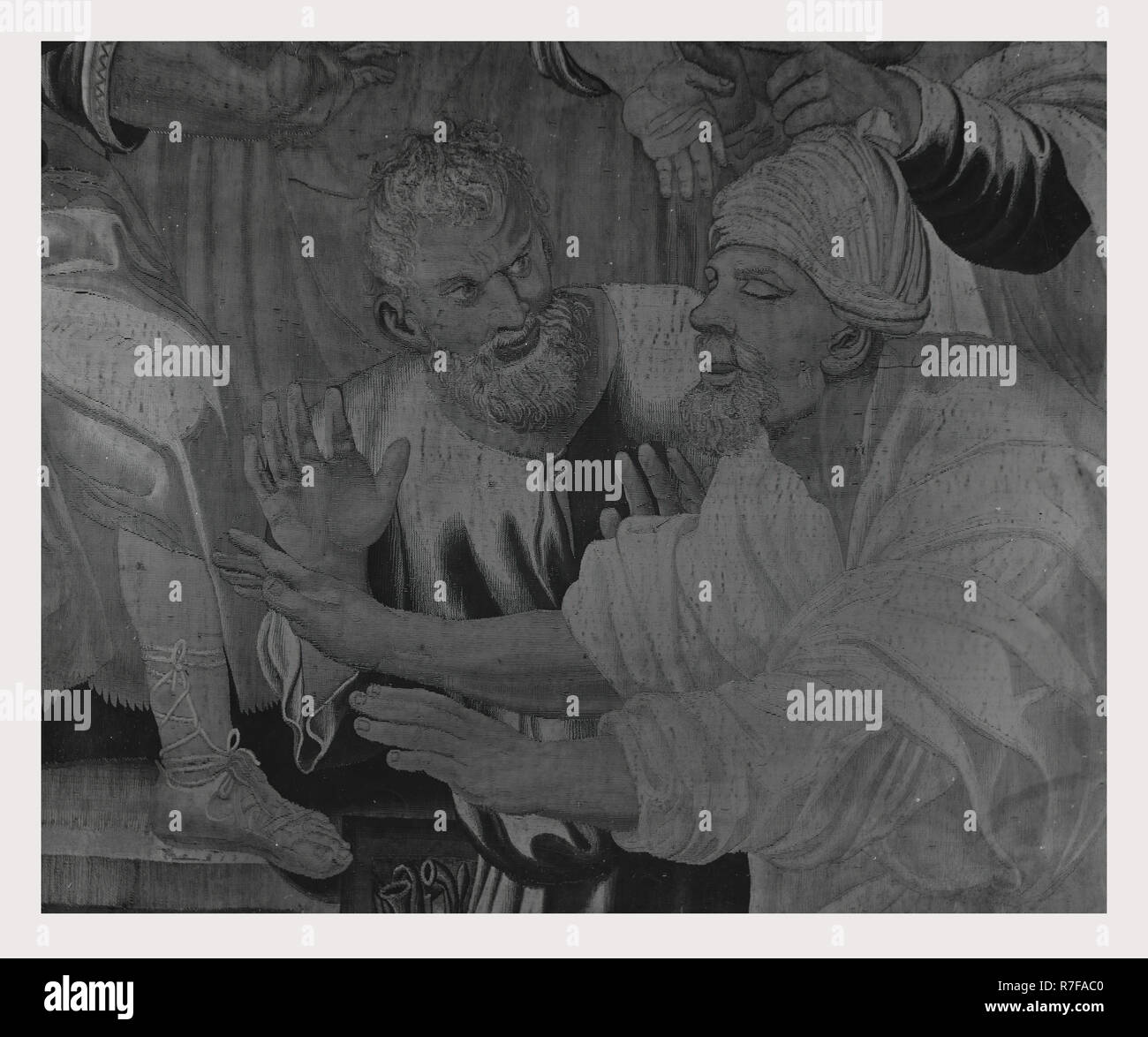 Sorcerer Elymas (Elymes, Bar-Jesus), is struck blind by St. Paul Stock ...