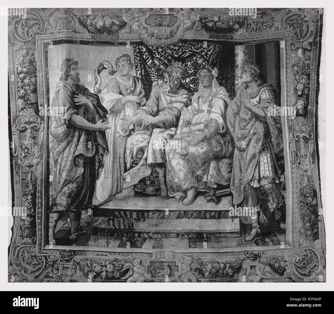 Psyche's parents with suitors for her sister Stock Photo - Alamy