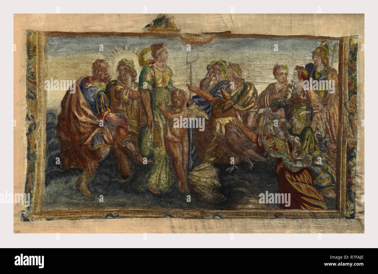 Marriage of Cupid and Psyche Stock Photo - Alamy