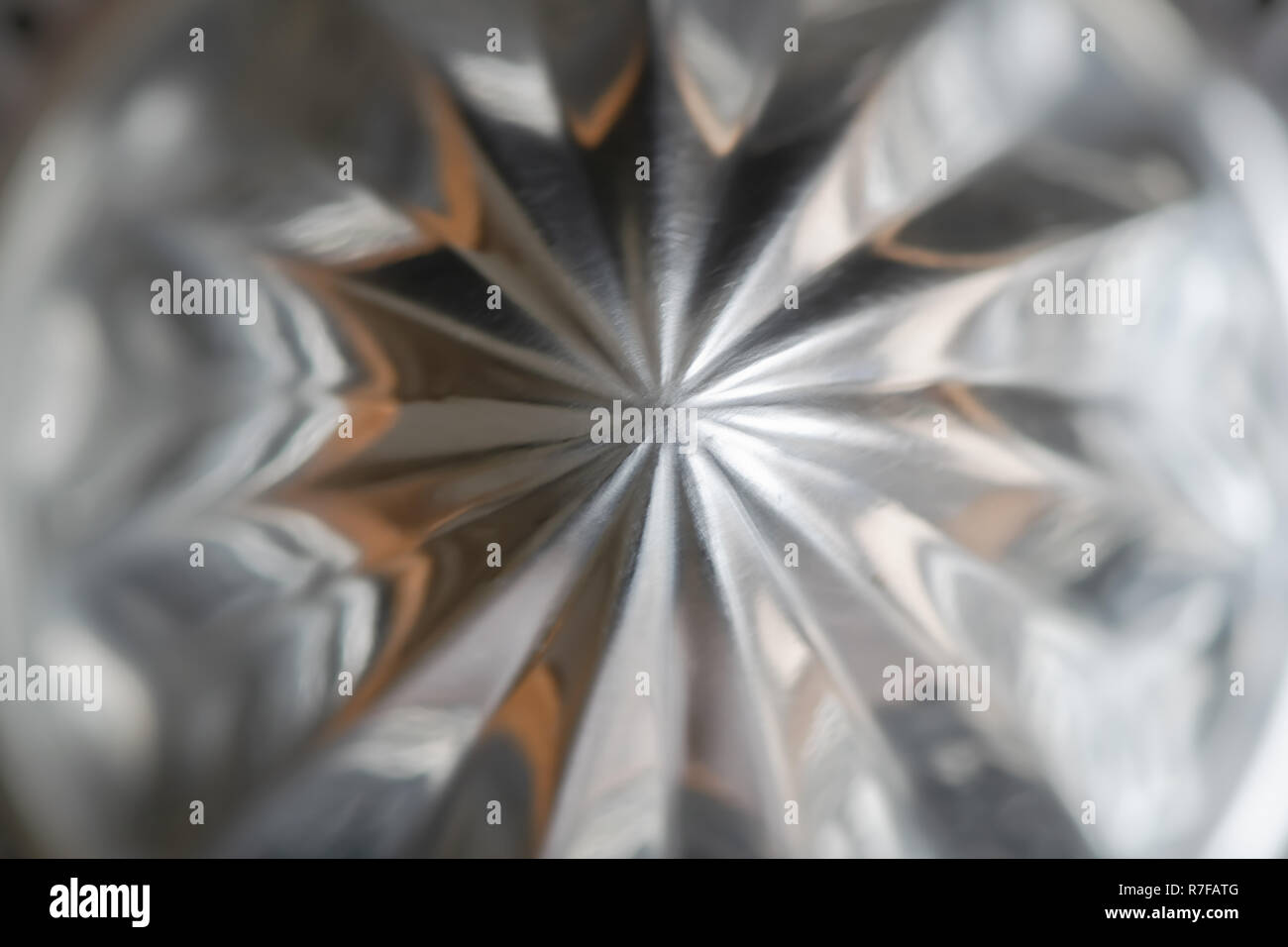 Metallic reflection shining like a Christmas Star Stock Photo - Alamy
