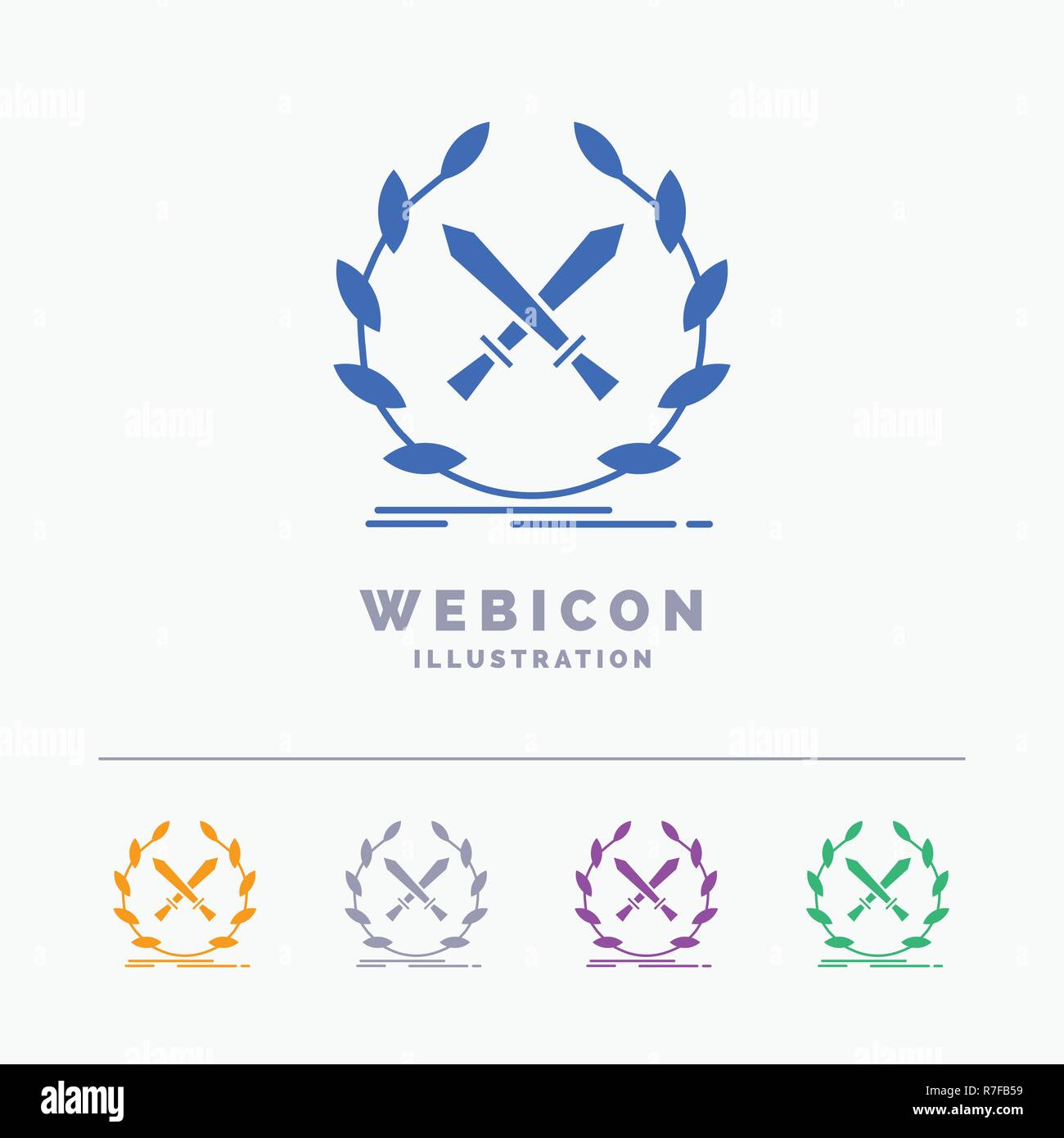 Medieval cavalry knight on military Stock Vector Images - Alamy