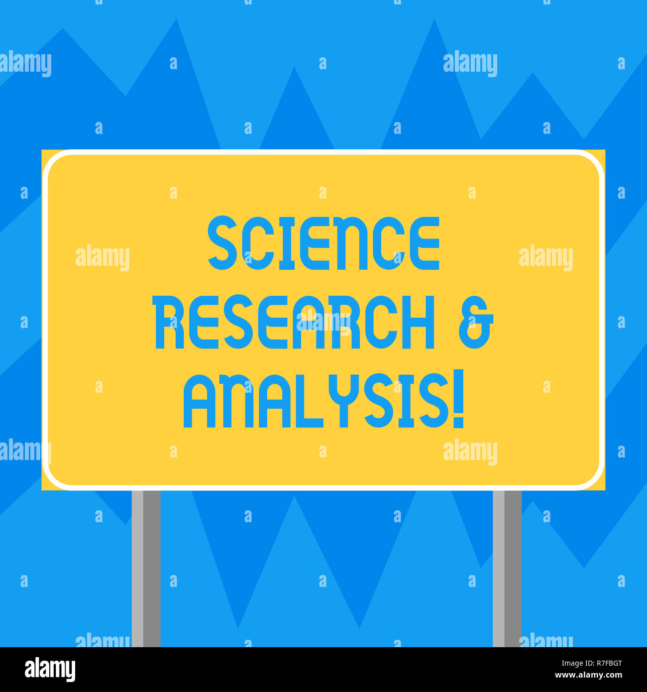 Text sign showing Science Research And Analysis. Conceptual photo ...