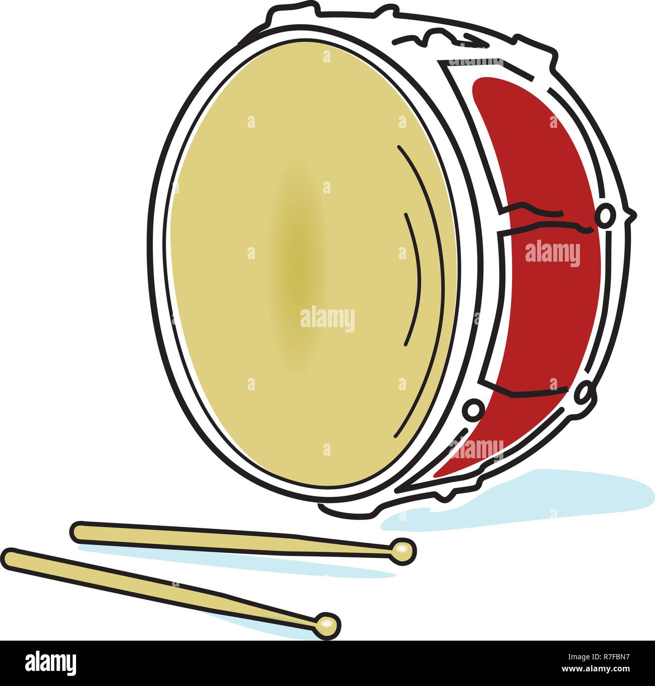 Military musical instruments Stock Vector Images - Alamy