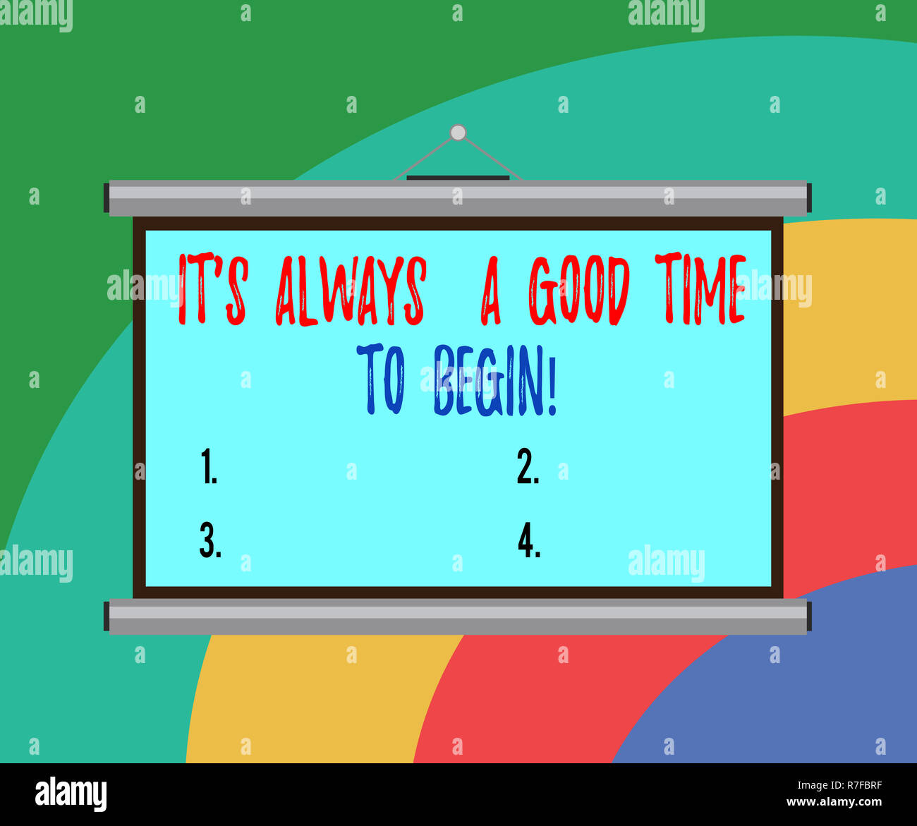 The future is always beginning now hi-res stock photography and images ...