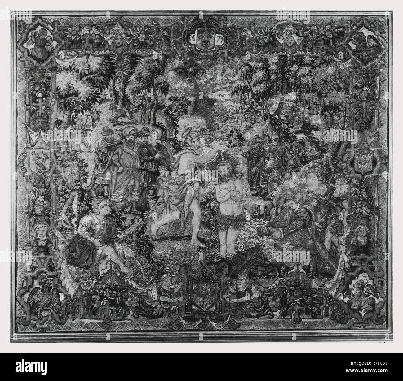 Public life of Christ: Baptism of Christ Stock Photo - Alamy