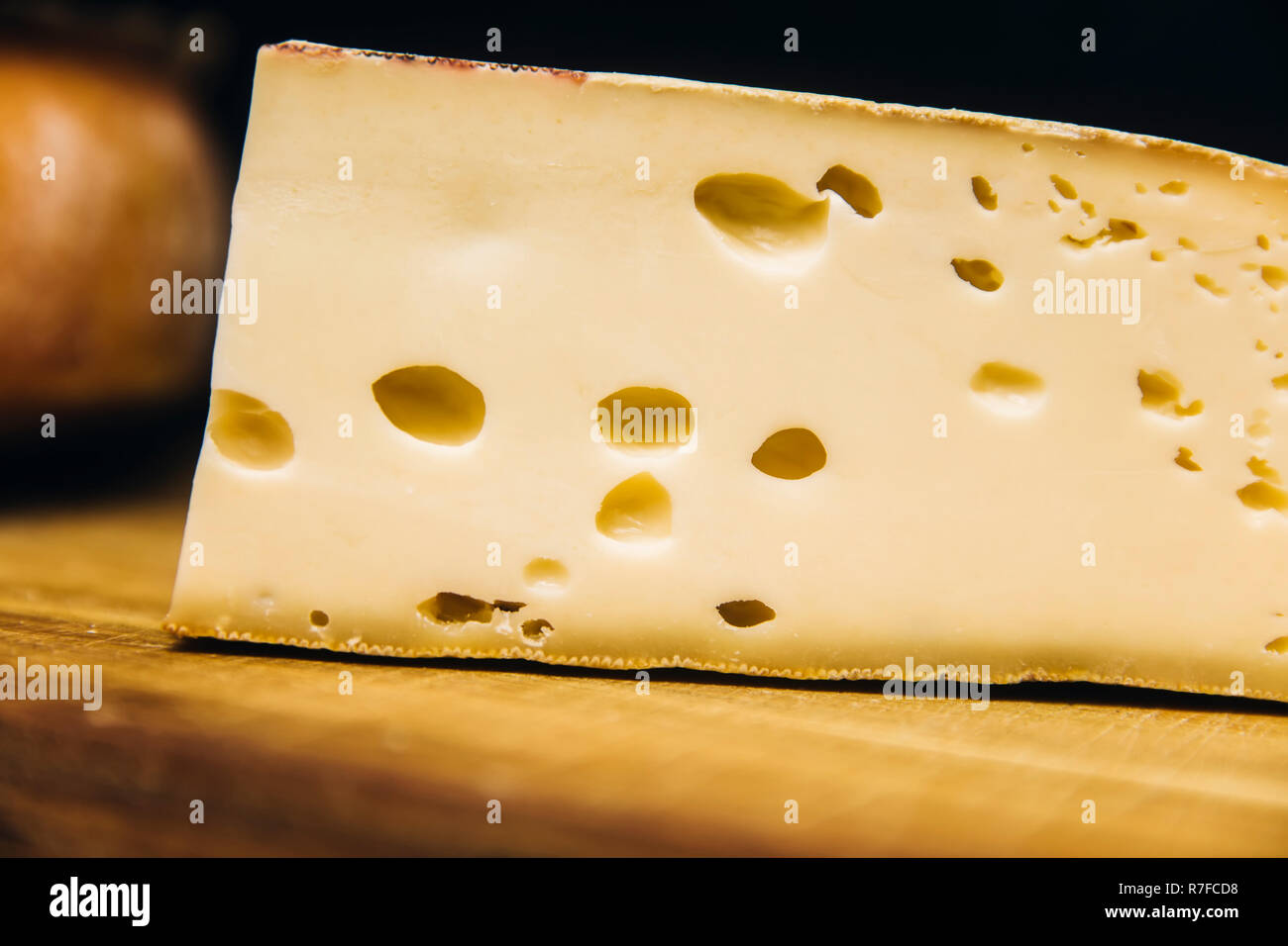 Traditional Auvergne cheese from France Stock Photo - Alamy