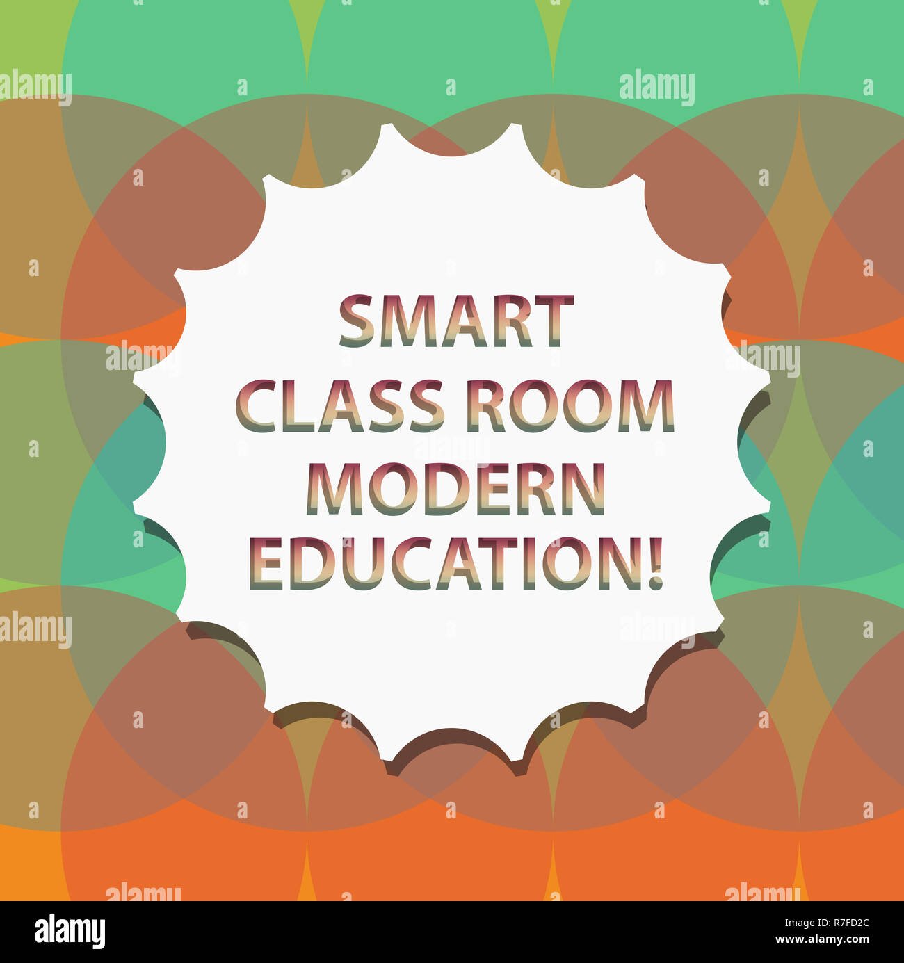 Word writing text Smart Class Room Modern Education. Business concept ...