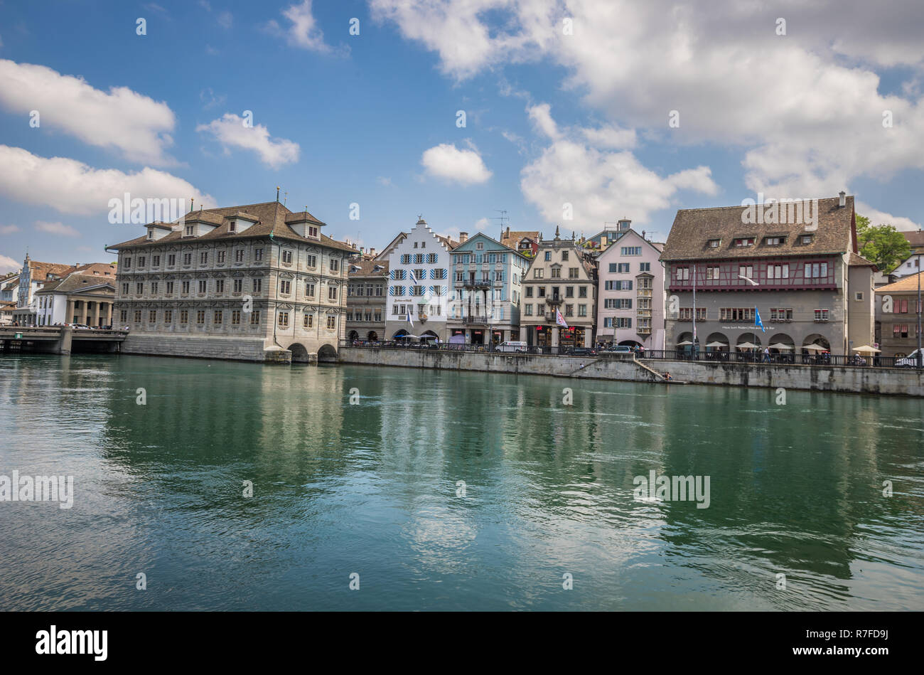 Swiss cities view hi-res stock photography and images - Alamy