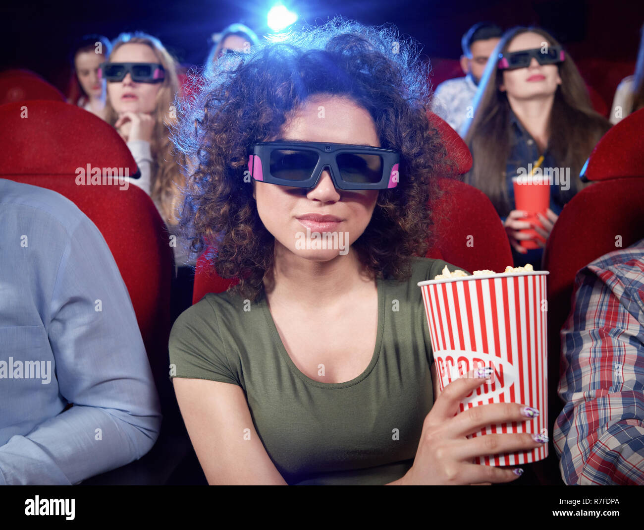 Cinema popcorn hi-res stock photography and images - Alamy