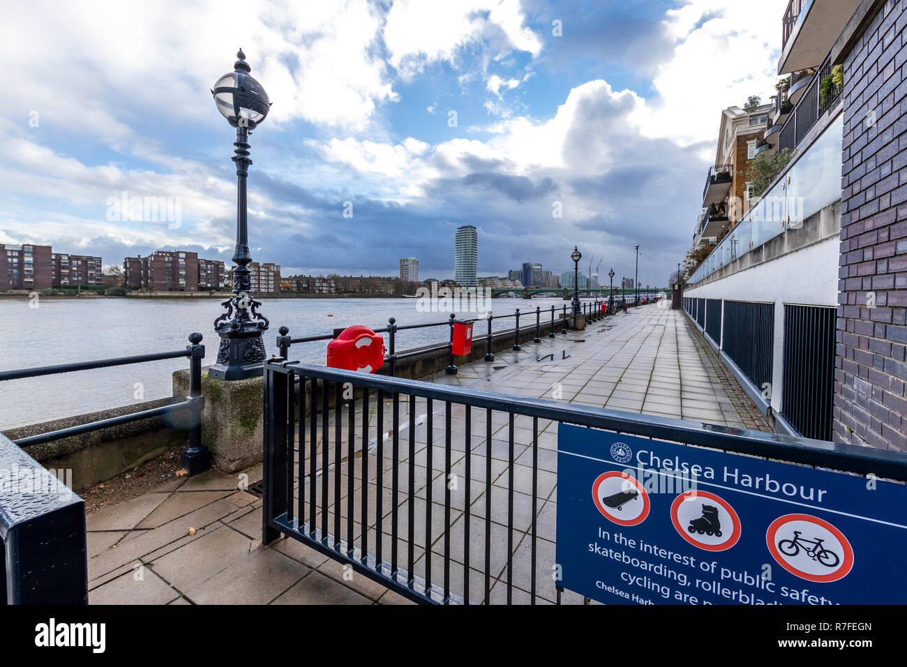 Health and Safety. Chelsea Harbour and marina development, London. UK ...