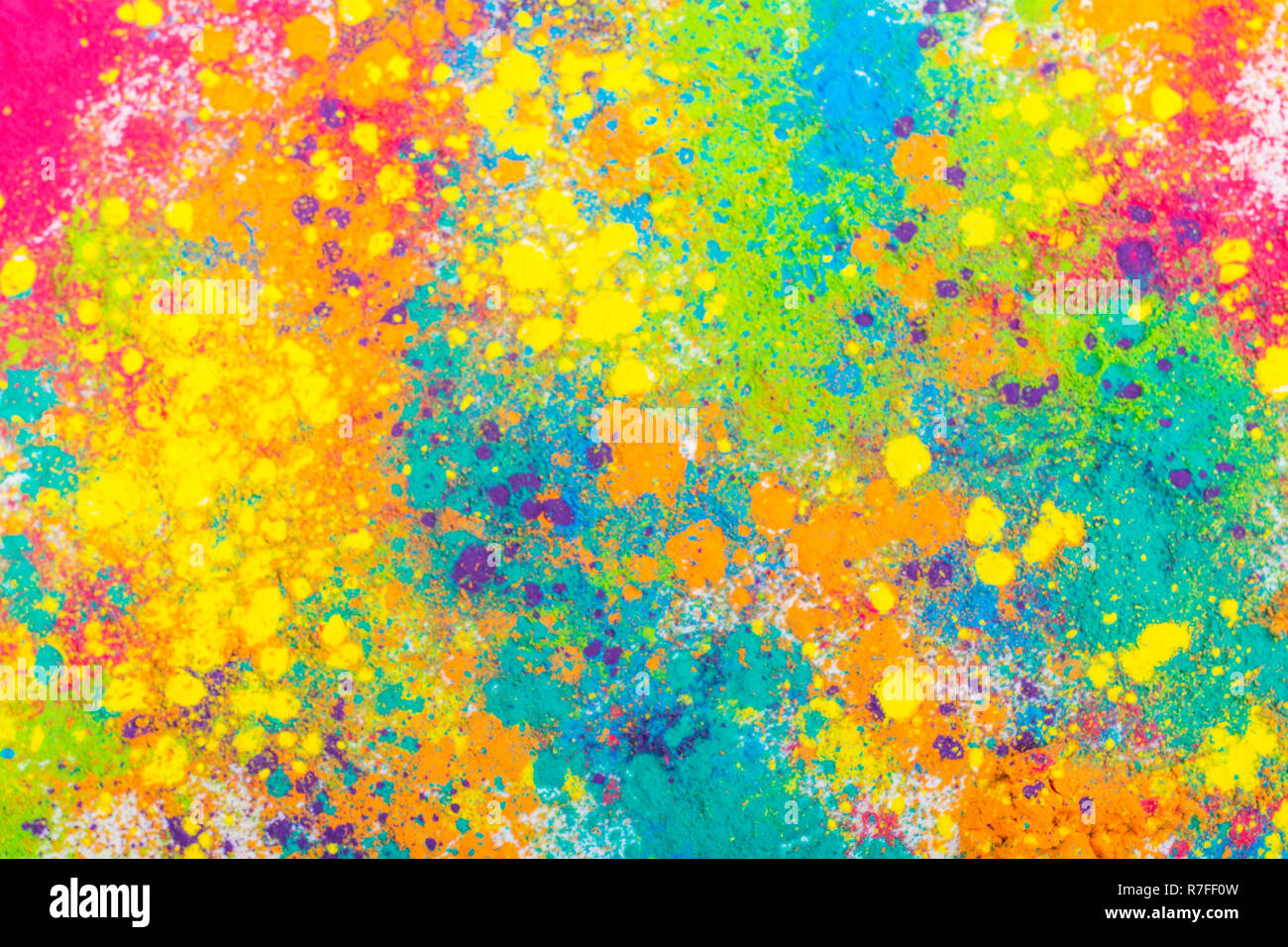 Colorful Indian powder paints Stock Photo - Alamy