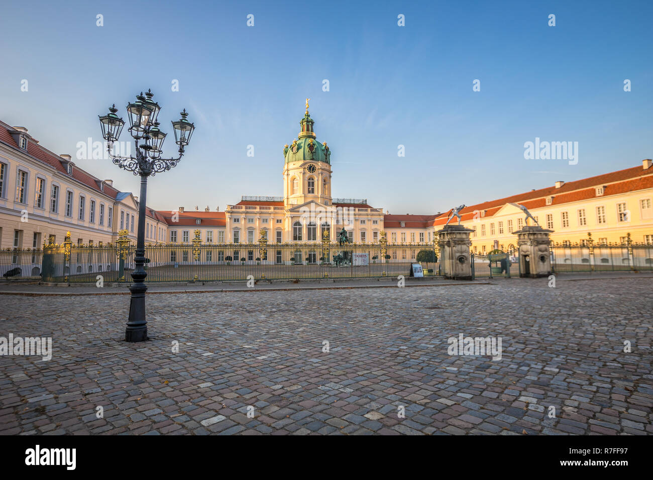 Nice facade of Charlottenburg Palace Stock Photo - Alamy