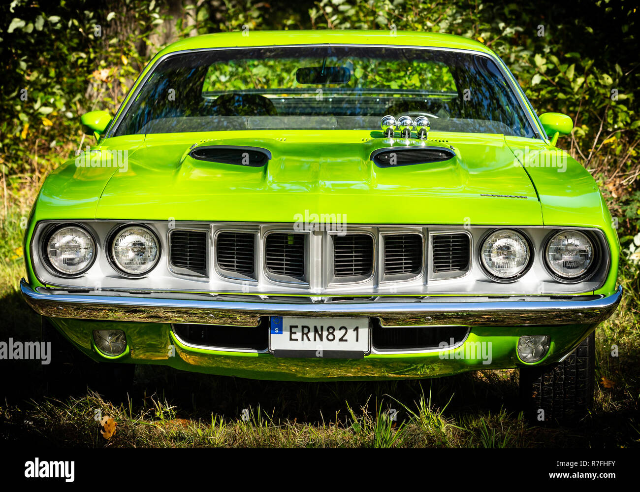 American retro muscle car hi-res stock photography and images - Alamy