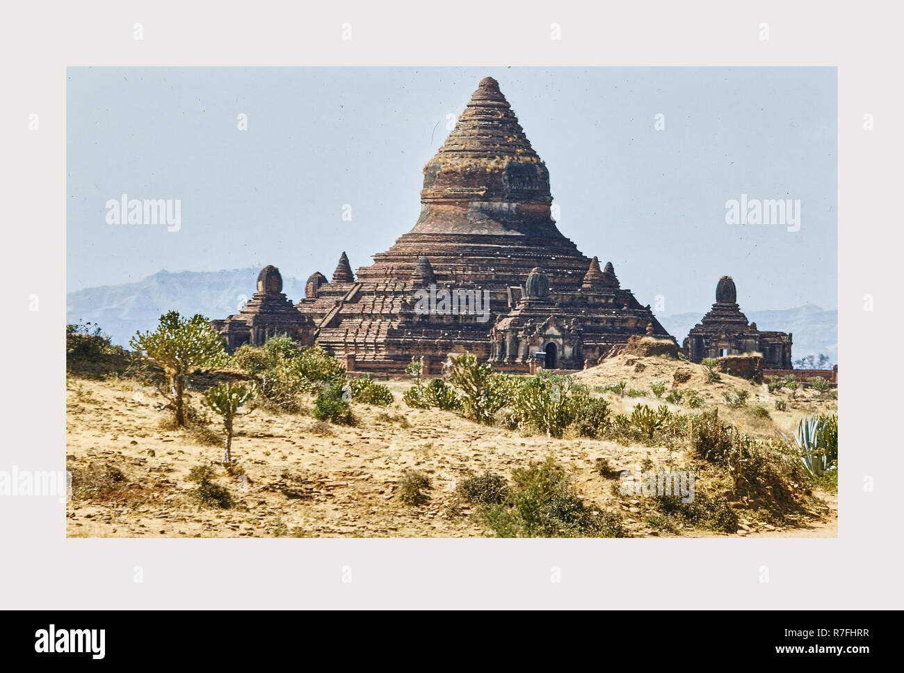 Myanmar, Burma, Pagan, Dhamma-yazika Stupa, 1966 or earlier, Lost ...