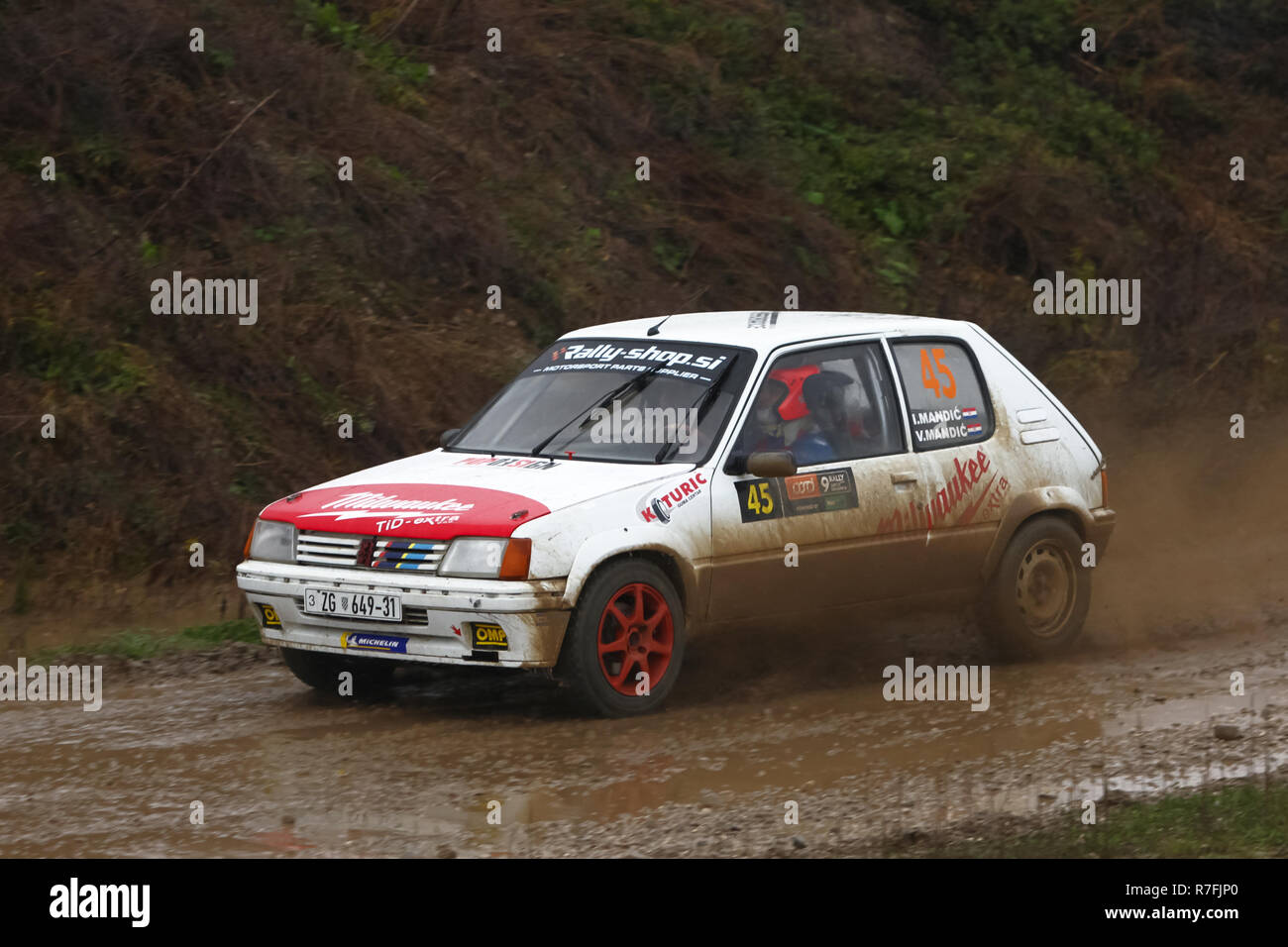 Peugeot 205 gti rally hi-res stock photography and images - Alamy