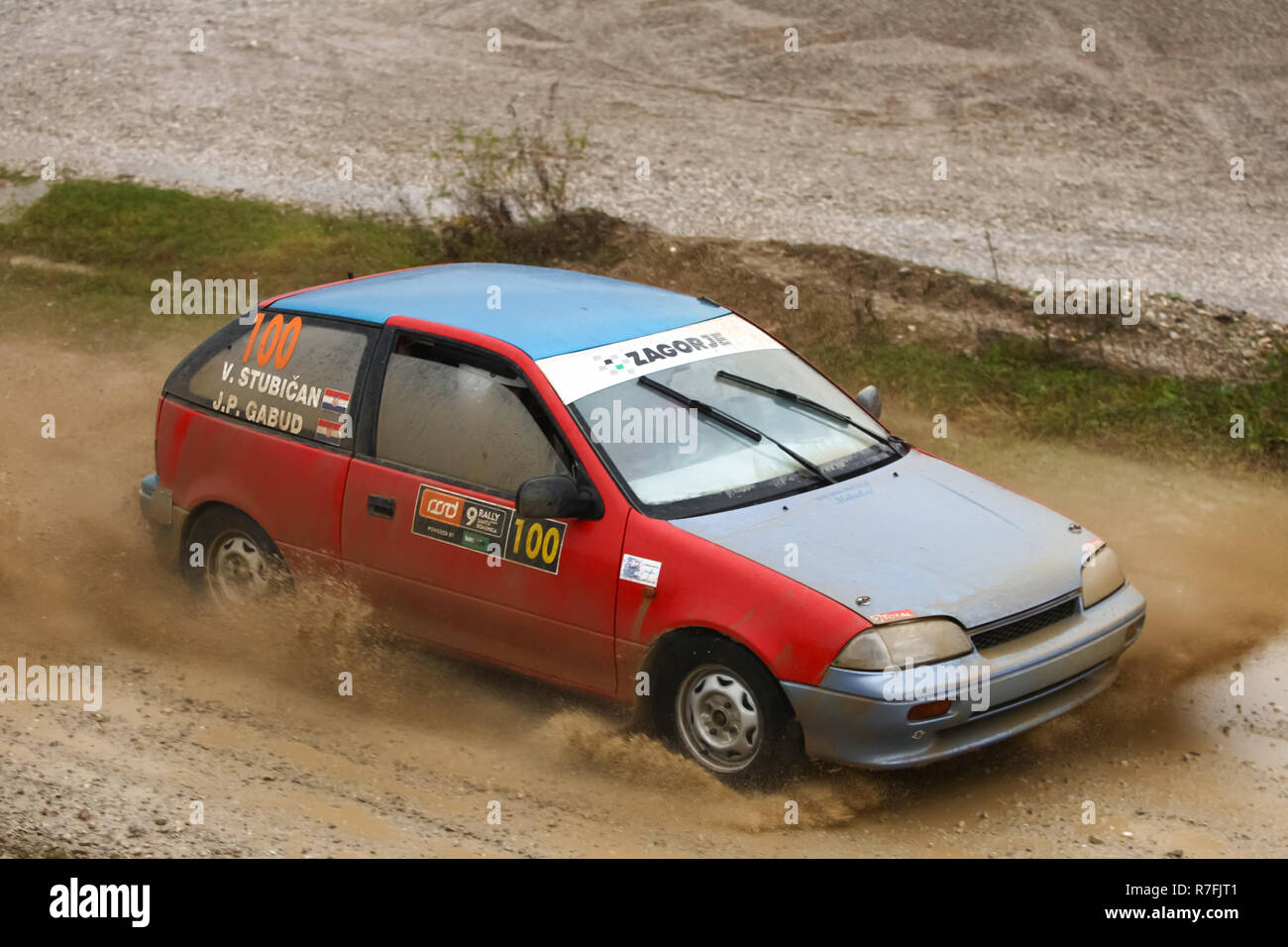 Sveta Nedjelja, Croatia - November 25, 2018. 9th Rally Show Santa ...