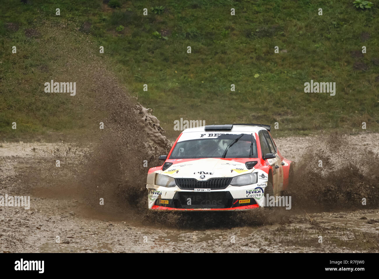 Sveta Nedjelja, Croatia - November 25, 2018. 9th Rally Show Santa ...