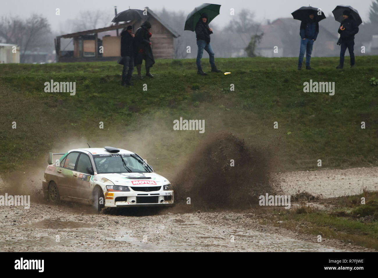 Sveta Nedjelja, Croatia - November 25, 2018. 9th Rally Show Santa ...