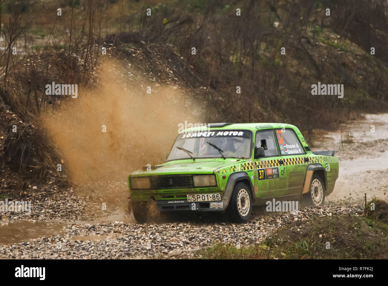 Sveta Nedjelja, Croatia - November 25, 2018. 9th Rally Show Santa ...