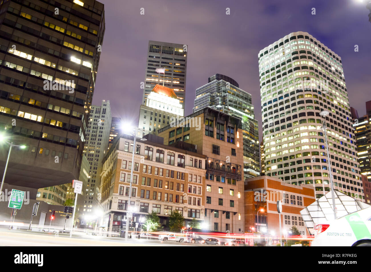 Boston cityscape 2015 hi-res stock photography and images - Alamy