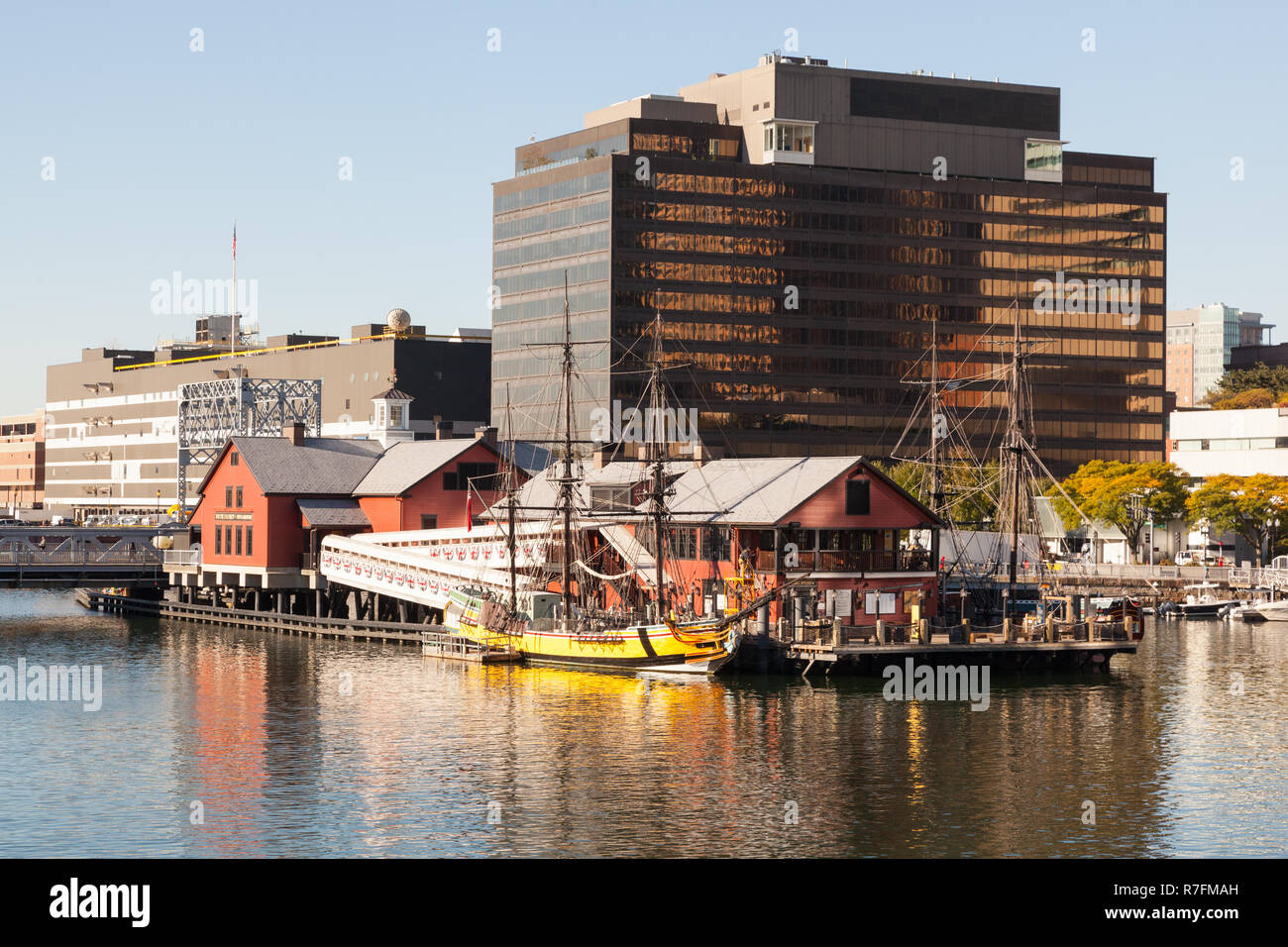Boston tea party ships and museum hi-res stock photography and images ...