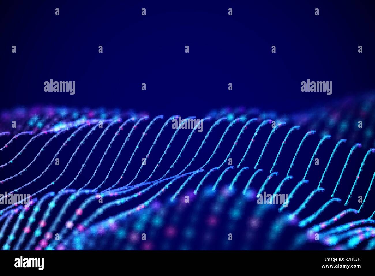 3d sound waves hi-res stock photography and images - Alamy