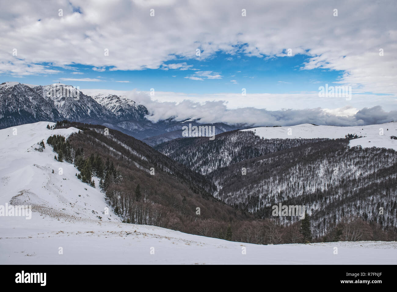 winter landscape in Europe Stock Photo - Alamy